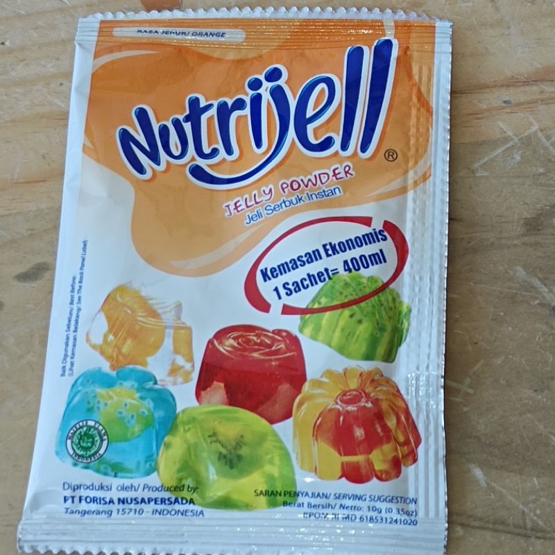 Jual nutrijel Nutrijell cokelat nutrijel leci 10gr kecil nutrijel ...