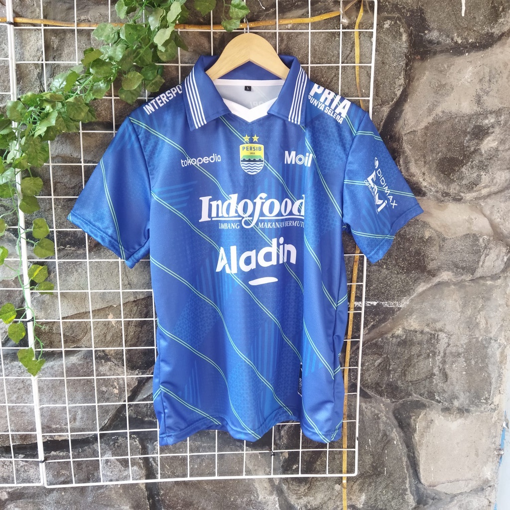 Jual Baju Jersey Persib Bandung Homer Terbaru 2023 Bisa Tambah Nama Dan ...