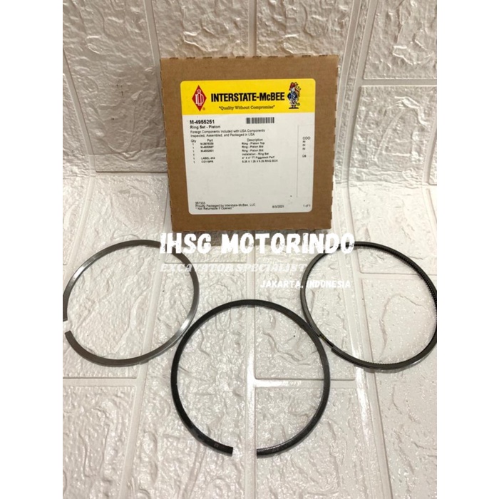 Jual 6754-31-2010 Ring Seher Ring Piston PC200-8 PC200 8 Komatsu MCBEE ...