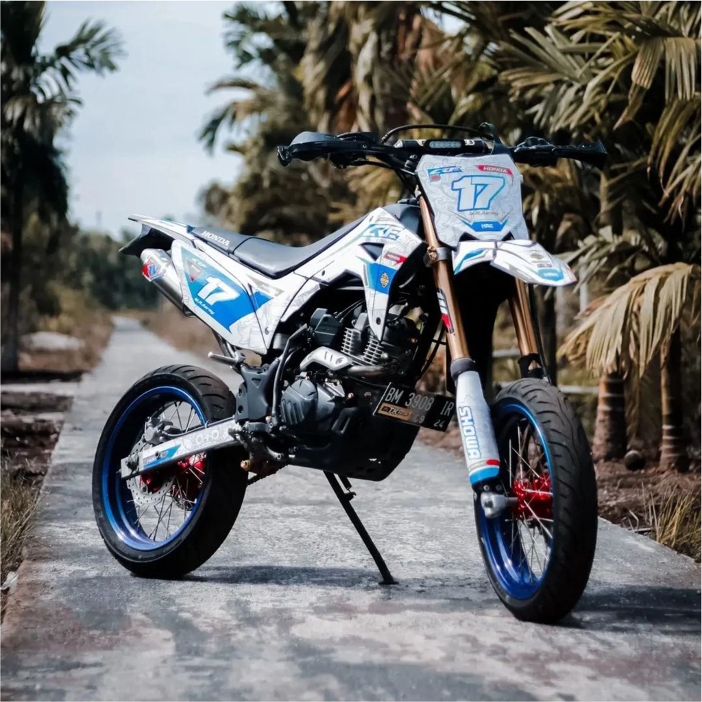 Jual DECAL STIKER MOTOR CRF 150 L FULL BODY CUSTOM- DECAL CRF HOLOGRAM ...