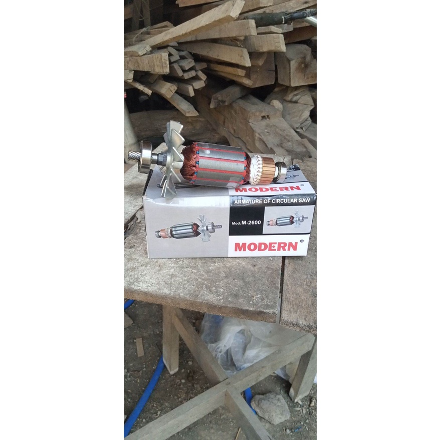 Jual Angker armature Modern M2600 for mesin serkel circular saw modern ...