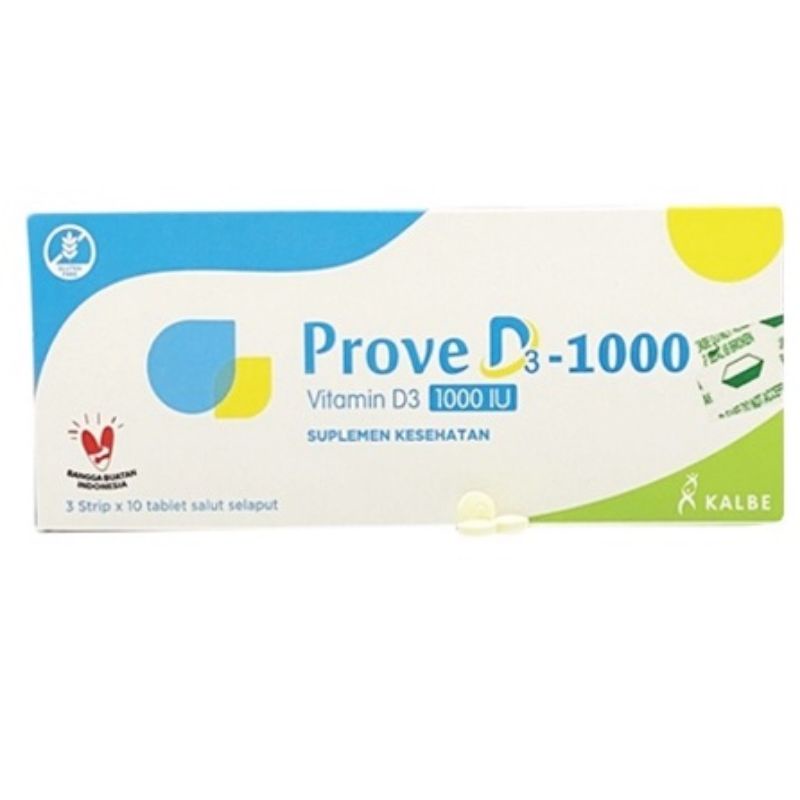 Jual PROVE D3 1000 IU STRIP 10 TABLET | Shopee Indonesia