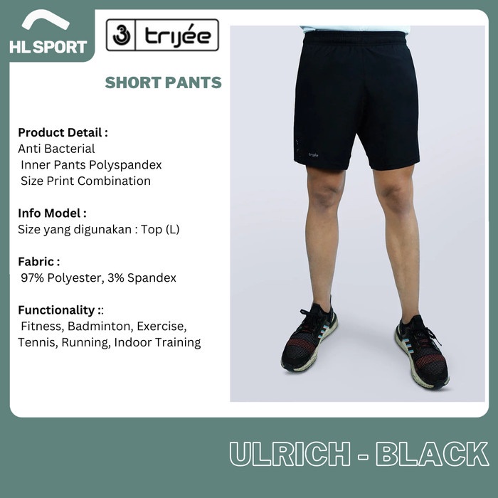 Jual BINTARO Trijee - ULRICH Men Short Pants | Shopee Indonesia