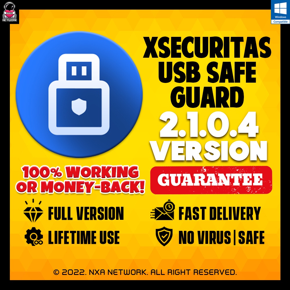 Jual xSecuritas USB Safe Guard 2.1.0.4 | Guide Provided | Lifetime Full ...