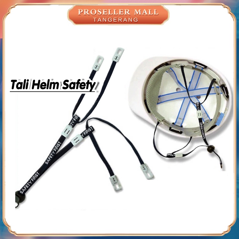 Jual Tali Helm Safety / Helm Chinstrap / Tali Helm Dagu - 4 Point ...