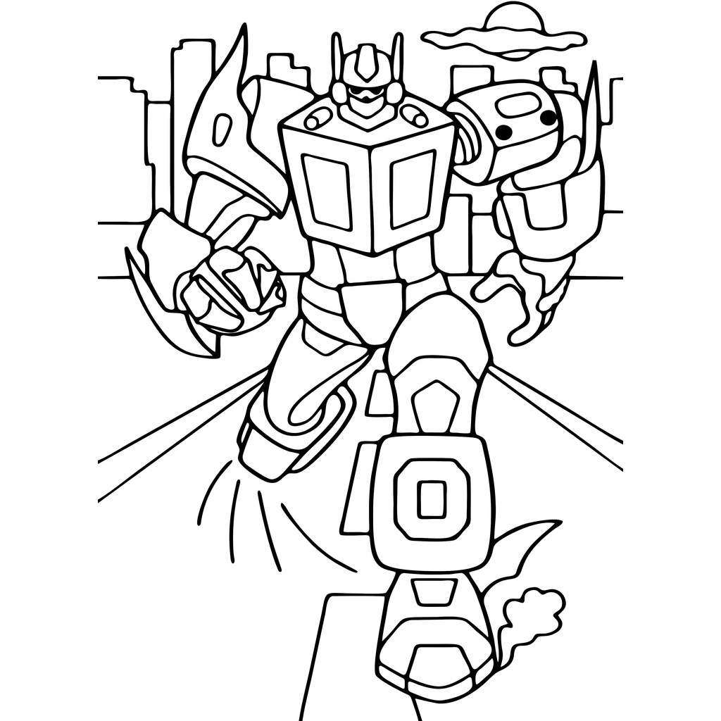 Jual Gambar Mewarnai ~ ROBOT/ Seketsa Lukis / Drawing Sketch / Sketsa ...