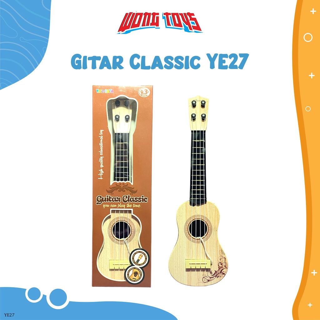 Jual Gitar Classic YE27 (YE27) - Mainan Gitar Mini YE27 | Shopee Indonesia