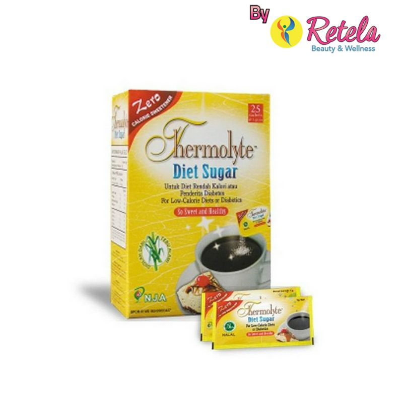 Jual Thermolyte Diet Sugar 25 Sachet 1gr | Shopee Indonesia