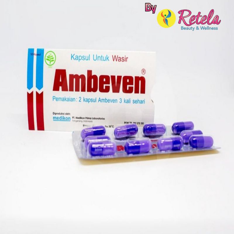 Jual Ambeven 10 Kapsul Mengobati Wasie dan Ambeyen | Shopee Indonesia