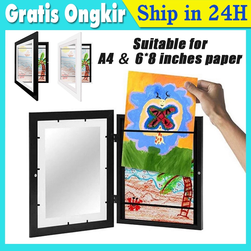 Jual A4 Art Frame Anak Front Aperture Variable Image Display For Art ...