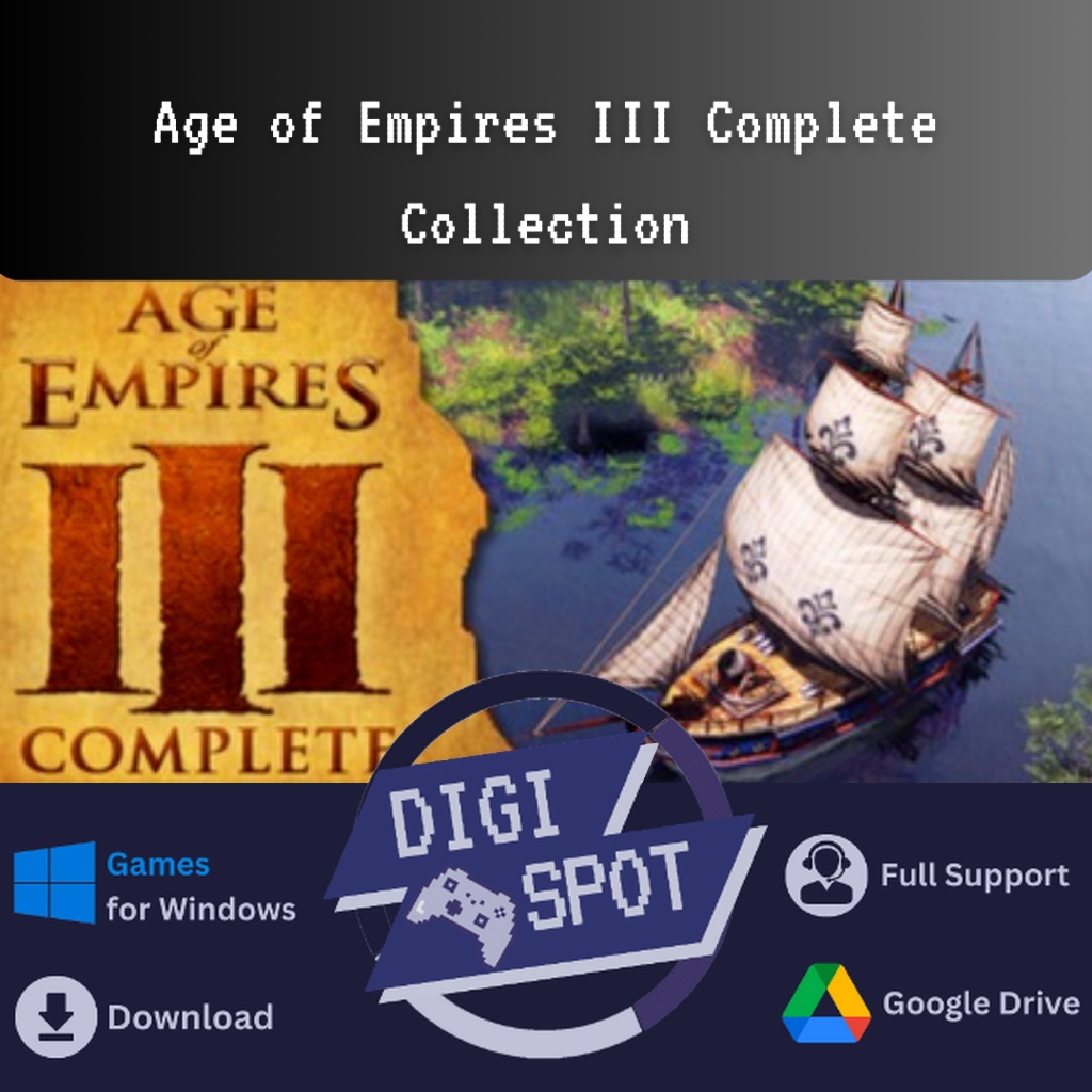 Jual Age Of Empires Iii Complete Collection Game Pc Shopee Indonesia