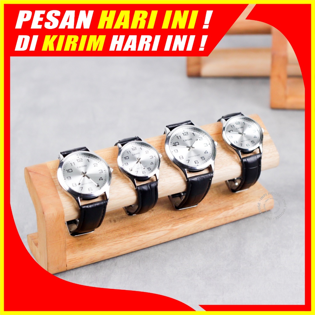 Jual (H83) Stand kayu gantungan cantolan kayu Pajang Kayu Display Jam ...
