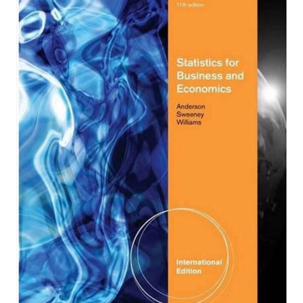 Jual Statistics for Business and Economics 11 th edition _ Anderson ...