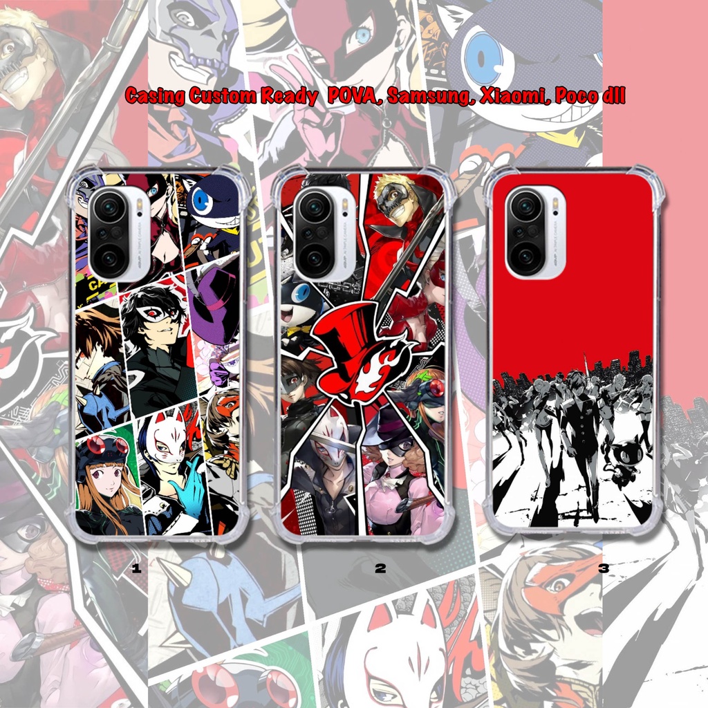 Jual Case Game Persona 5 Custom Casing HP POVA 4 / 4 PRO Terbaru All ...
