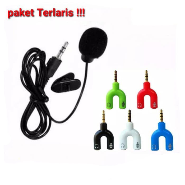 Jual CL Paket audio Youtuber Vloger Smule Alat Rekam Clip On Mic ...