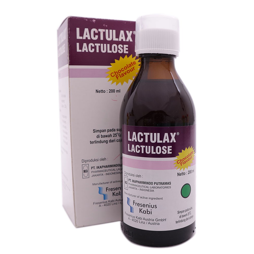Jual Lactulax Chocolate Flavour 200 ml (Lactulose Syrup) | Shopee Indonesia