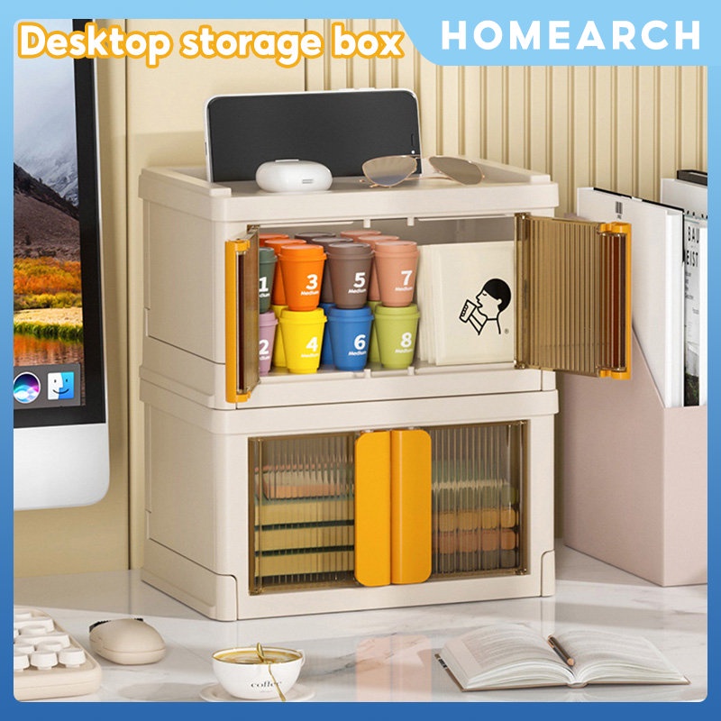 Jual Storage Box / Kotak penyimpanan portable / storage penutup ganda ...