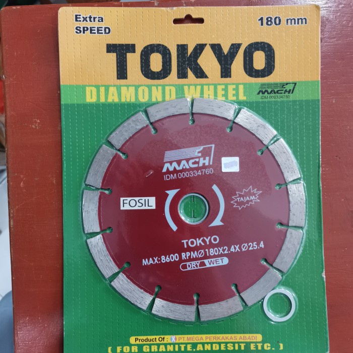 Jual Diamond wheel Tokyo 7 inch mata potong granit keramik 7 inch ...