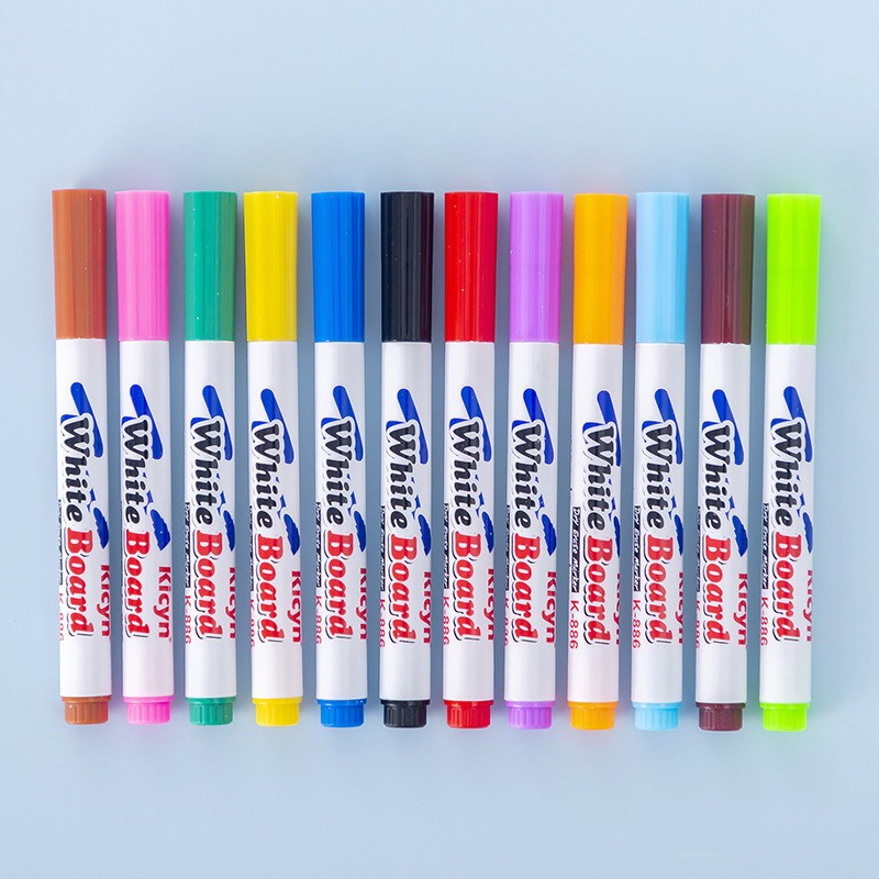 Jual Shope.holic TKK 50029 Spidol Ajaib Air Warna Warni - Spidol Air Apung - Magic Marker White ...