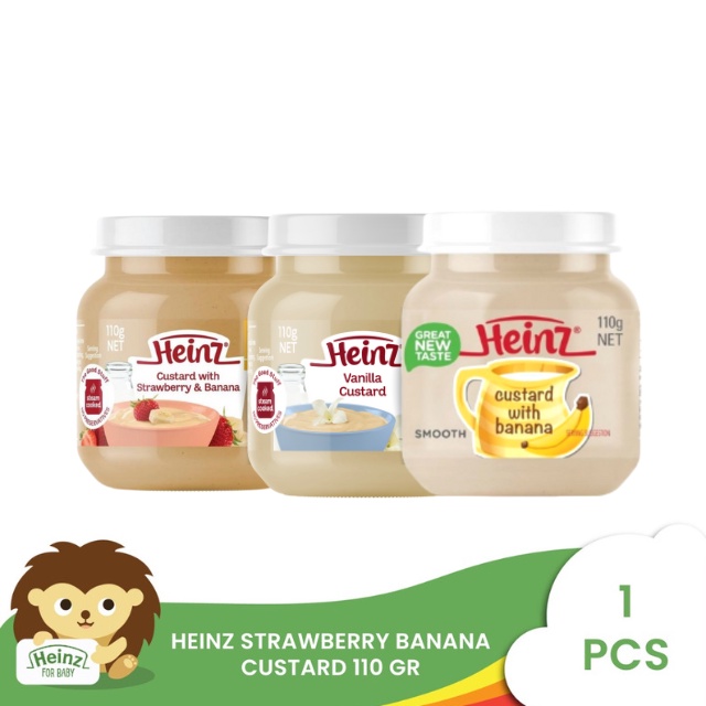 Jual HEINZ Vanilla Custard, Banana Custard, Strawberry Banana Custard ... Jual HEINZ Vanilla Custard, Banana Custard, Strawberry Banana Custard ...