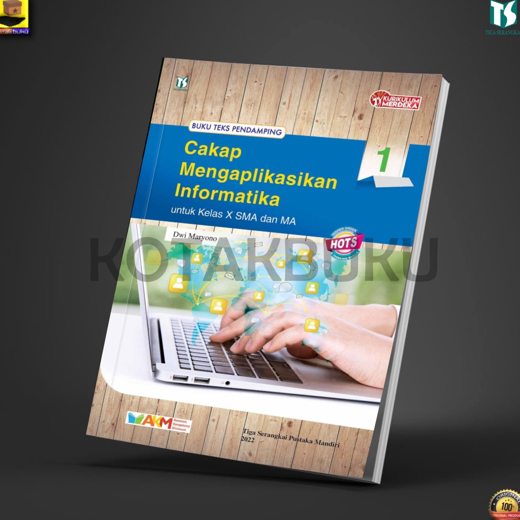 Jual Informatika Kelas 10 SMA / Kurikulum Merdeka / Tiga Serangkai ...