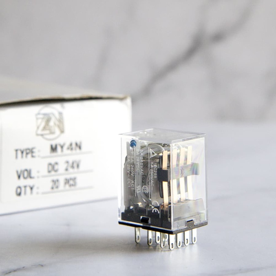 Jual Relay MY4 MY4N 24V | Shopee Indonesia