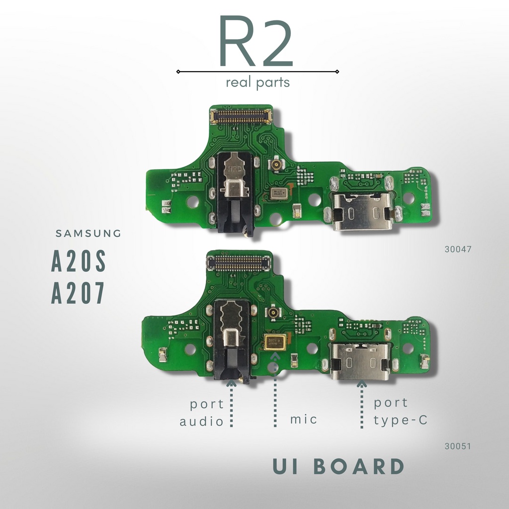 Jual Flexible Papan Board UI Charger Cas Mic SAMSUNG A20s A207 A207F ...
