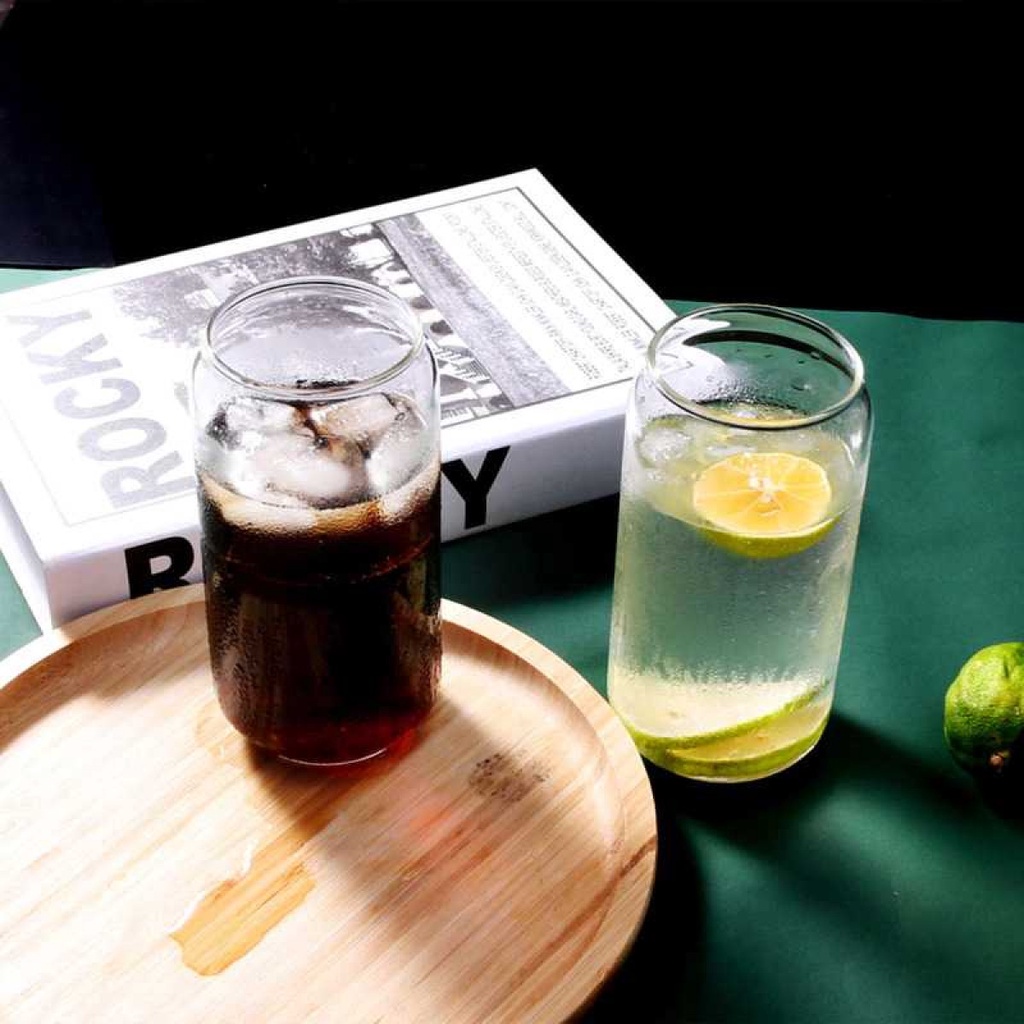Jual One Two Cups Gelas Estetik Minuman Kaleng Can Shape Glass 400ml | Shopee Indonesia