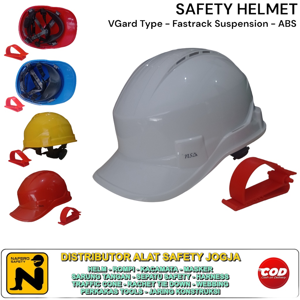 Jual HELM SAFETY PROYEK NSA VENTED FASTRACK | Shopee Indonesia