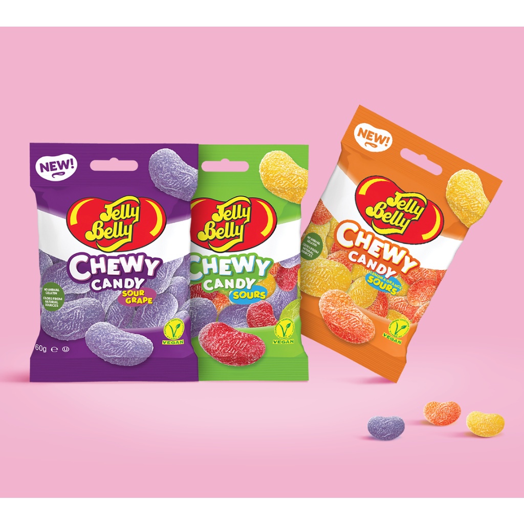 Jual Permen JELLY BELLY Chewy Sour Candy 60gram | Shopee Indonesia