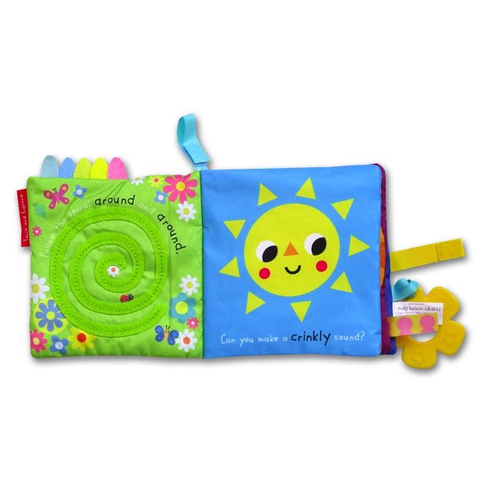 Jual Shake Look Touch Cloth Book buku kain with many interactive ...
