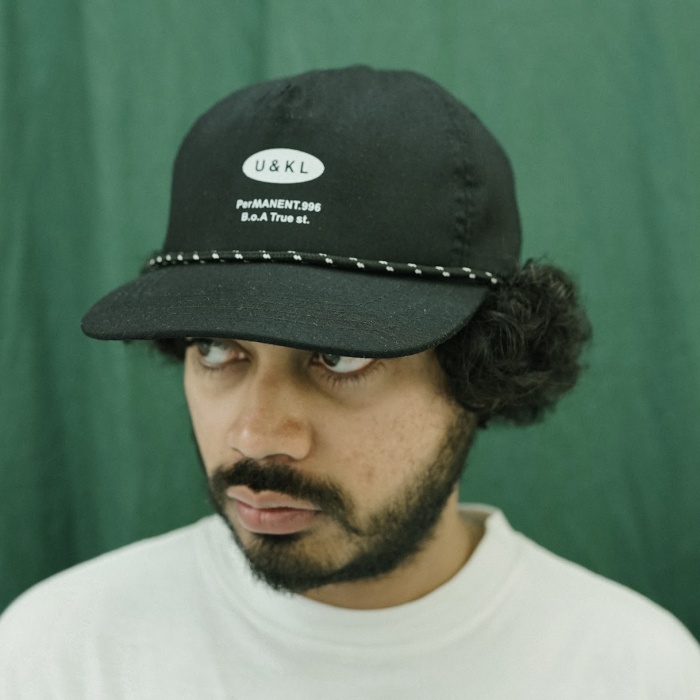 Jual UNKL347 Topi Five Panel Warna Hitam Detail Simpel CIRR | Shopee ...