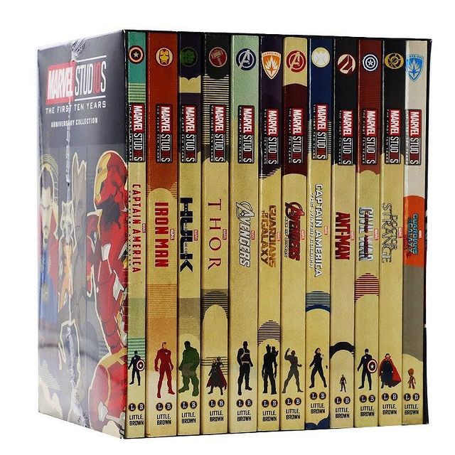 Jual Marvel Studios The First Ten Years Anniversary Collection (12 Book ...