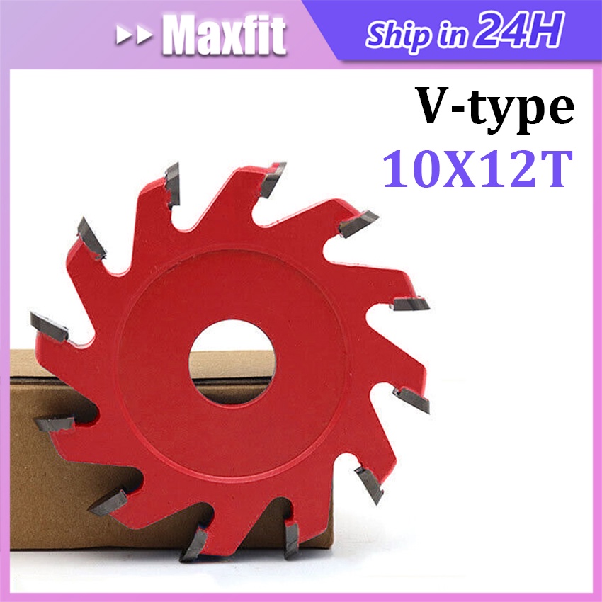 Jual 12 Gigi Circular Saw Cutter Round Sawing Cutting Blades Discs Open ...
