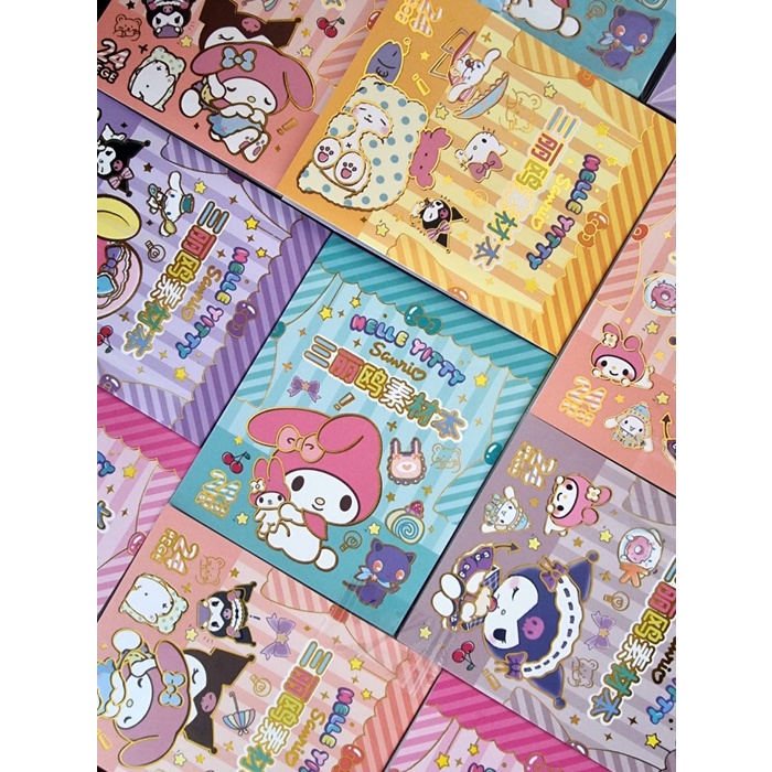 Jual Stiker Pokemon Sticker Book Sanrio Buku Stiker Karakter / Sticker ...