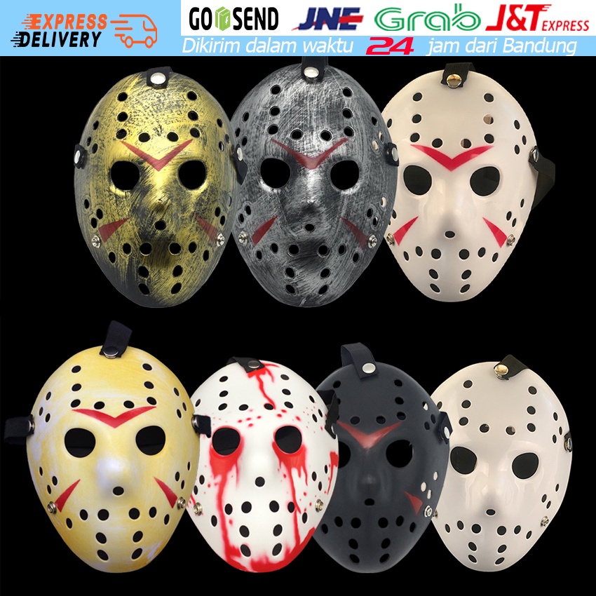 Jual Topeng Jason Topeng Hoki Topeng Halloween Cosplay Jason | Shopee ...