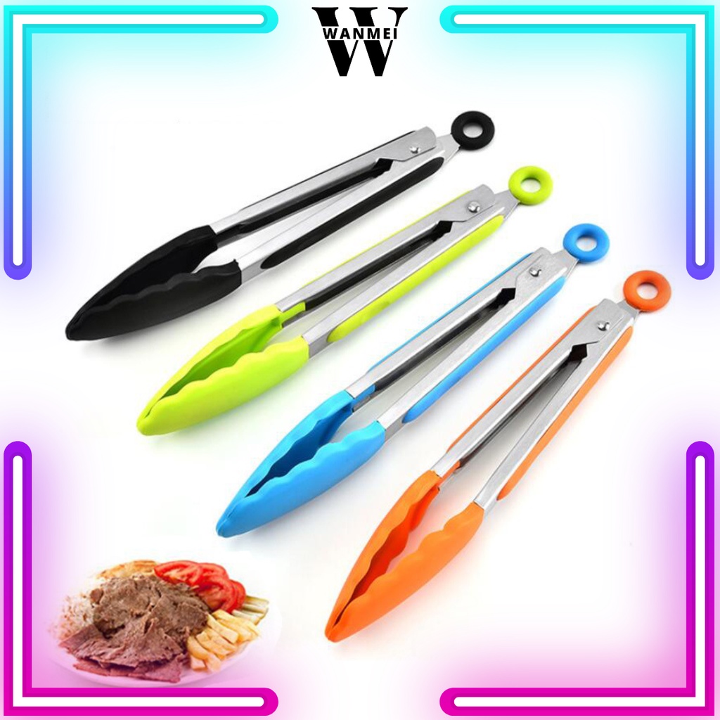 Jual WM Alat Pencapit Makanan Dan Gorengan Silicon Food Grade | Shopee ...