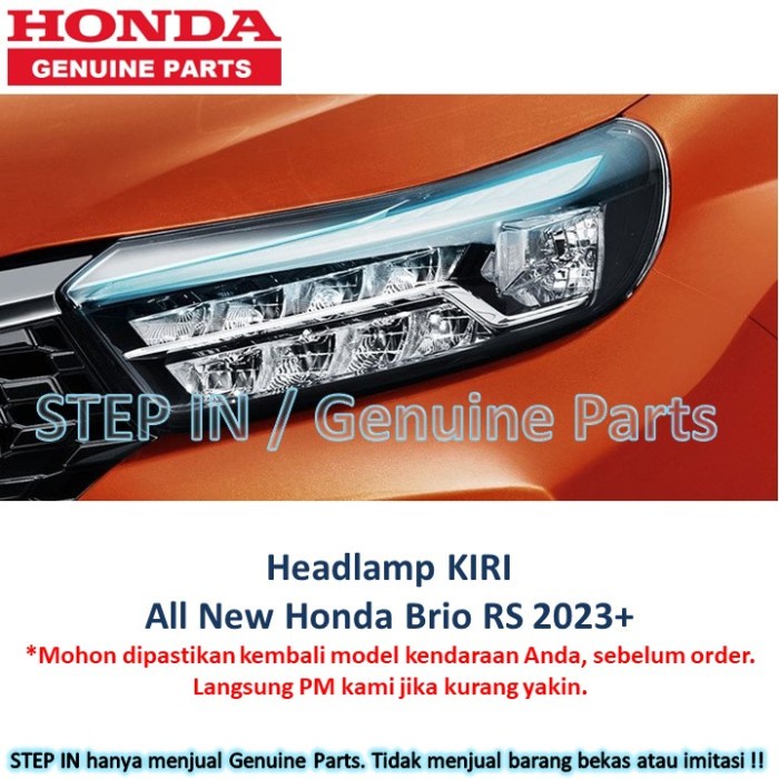 Jual Headlamp head lamp Lampu Depan KIRI HONDA BRIO RS 2023 Genuine ...