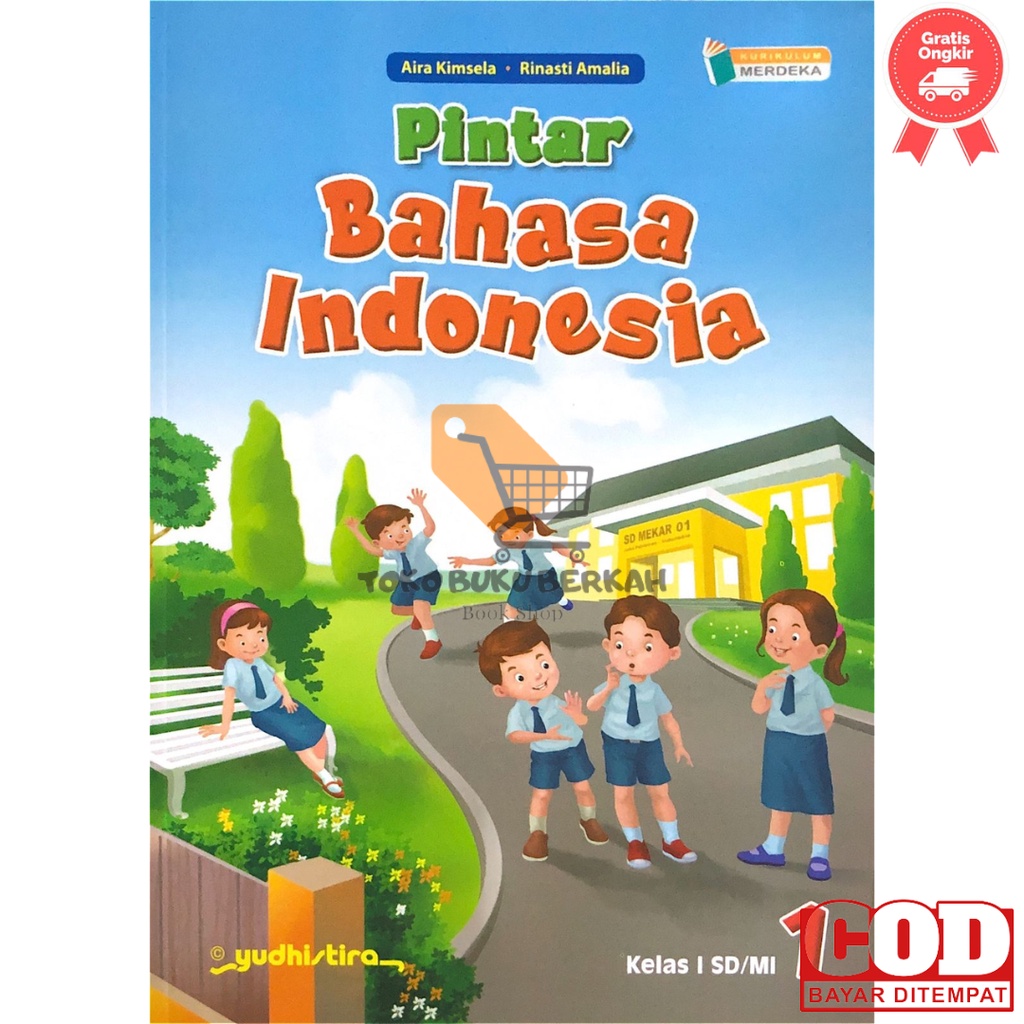 Jual Buku Pintar Bahsa Indonesia Kelas 1 2 3 4 5 6 SD/MI Kurikulum ...