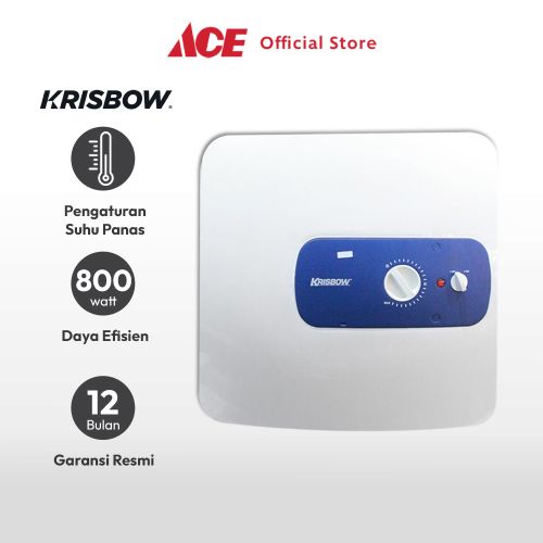 Jual Ace Krisbow 30 ltr Water Heater Listrik 800 Watt - Putih/Biru ... Jual Ace Krisbow 30 ltr Water Heater Listrik 800 Watt - Putih/Biru ...