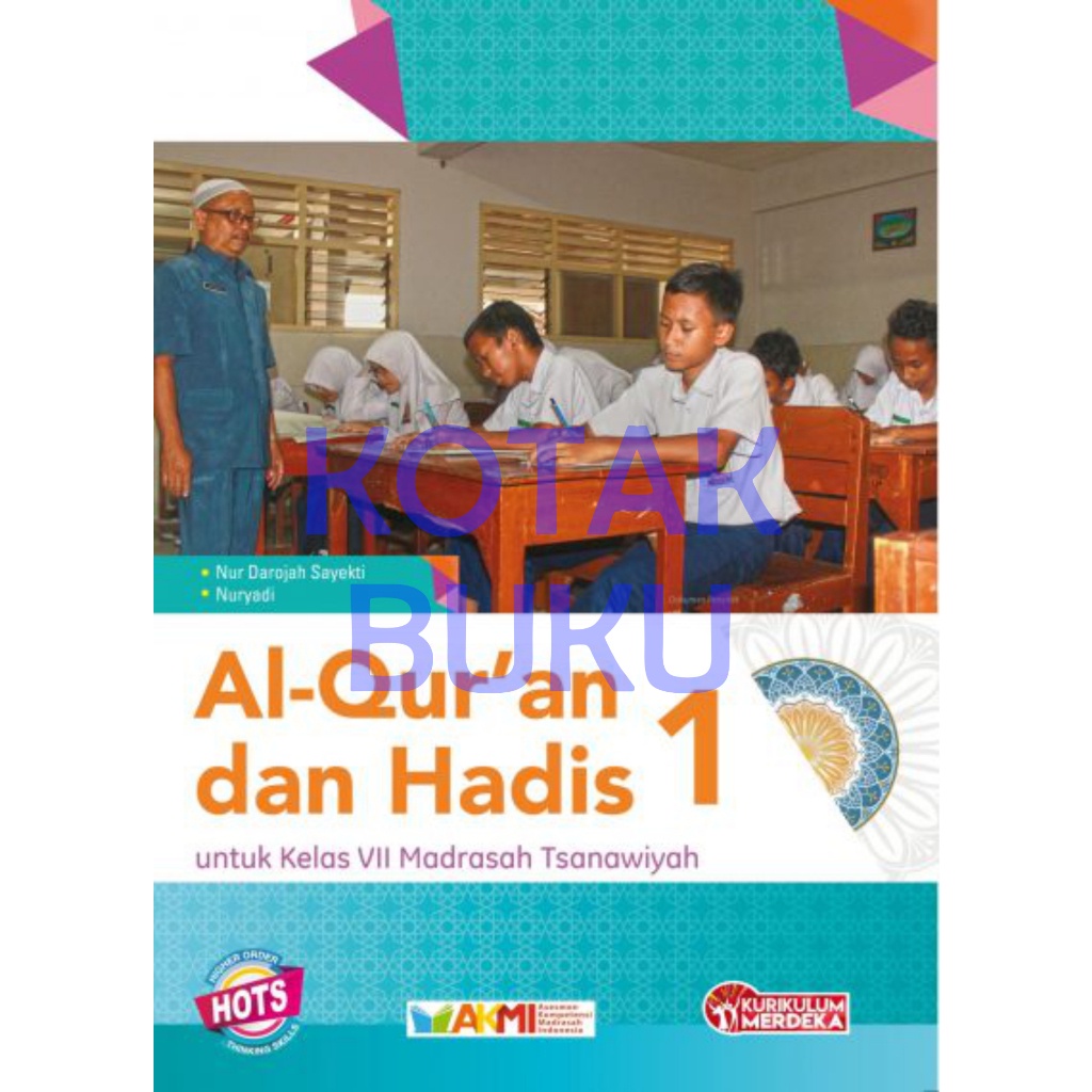 Jual Buku Alquran Dan Hadis SMP/MTS Kelas 7 8 9 / Alquran Hadis Kelas 7 8 9 SMP / Qurdis SMP ...