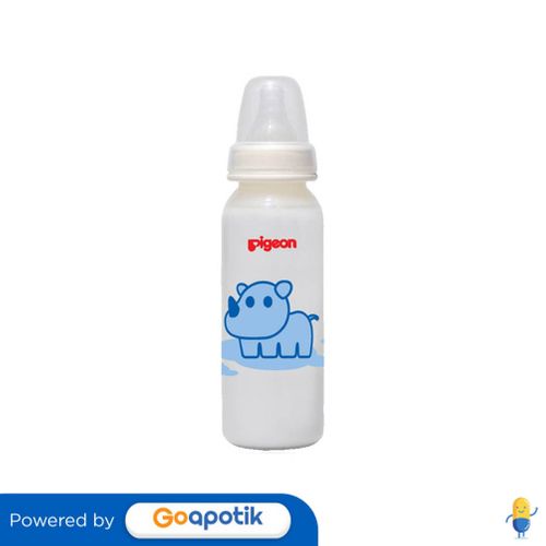 Jual Pigeon Pp Rp Botol Susu Bayi Motif Badak 120 Ml | Shopee Indonesia