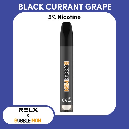 Jual RELX Bubblemon Disposable Pod - Black Currant Grape | Shopee Indonesia