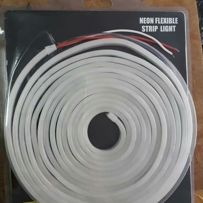 Jual Lampu Neon Flex LED DC 12volt 5 meter / Selang Flexible LED Susu DC12v/Lampu Neon Flex LED ...