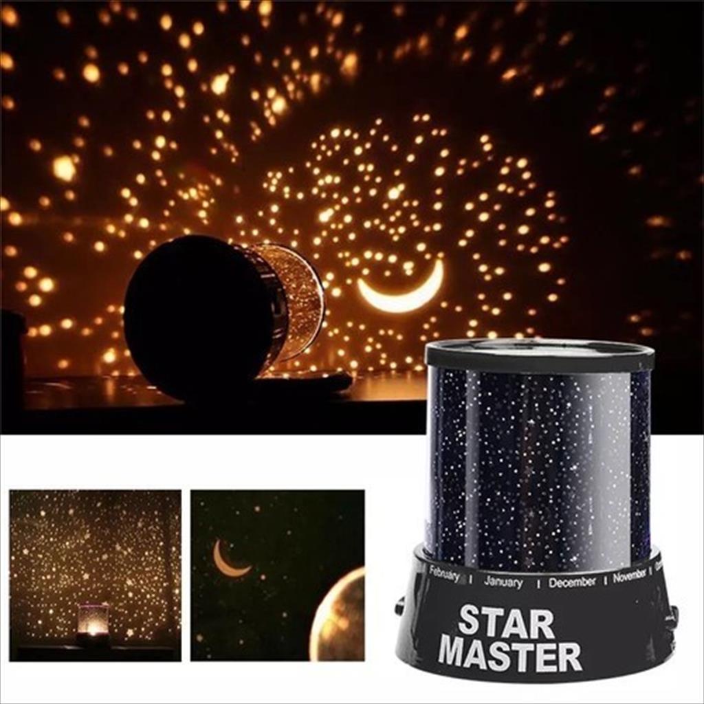 Jual Lampu tidur proyektor LED star master bulan bintang H28305 ...