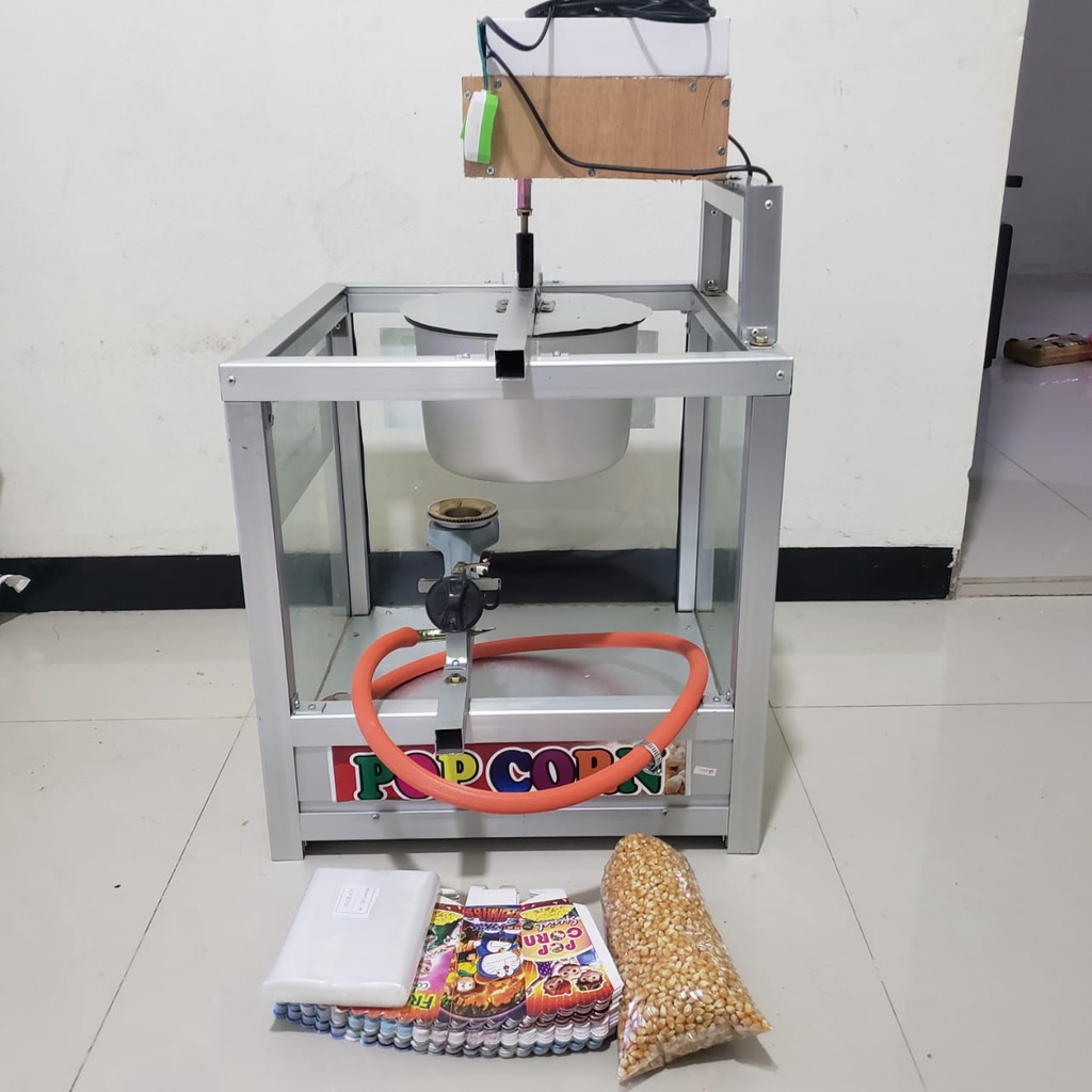 Jual Fullset Mesin Popcorn Jagung Multifungsi (Bisa Aki dan Bisa ...