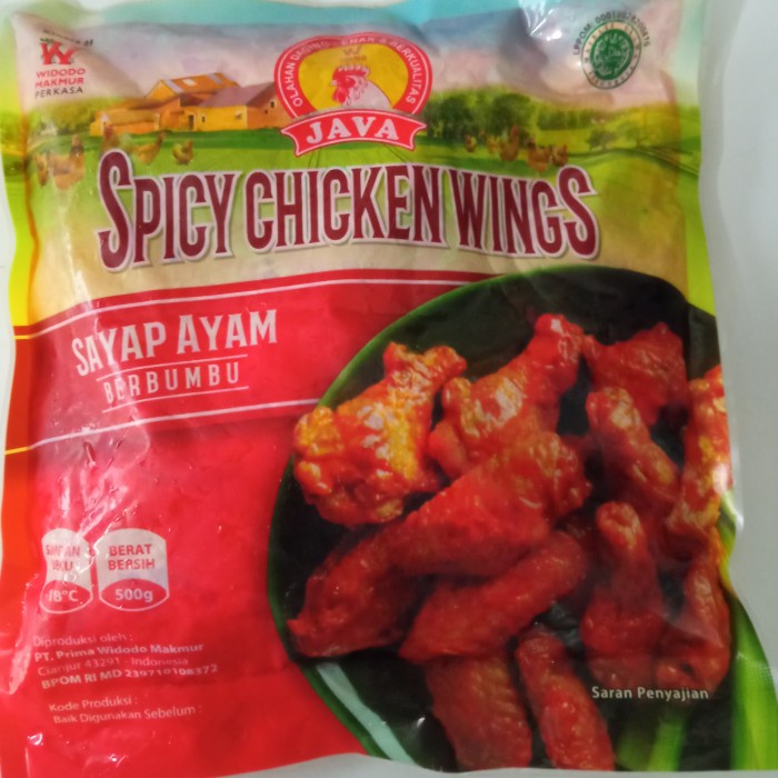 Jual JAVA SPICY CHICKEN WINGS 500GR | Shopee Indonesia