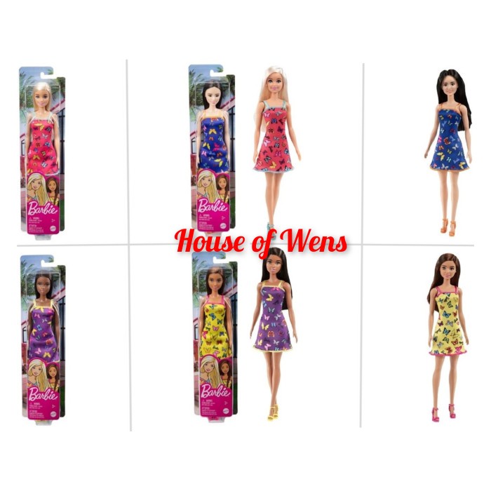 Jual BARBIE ASSORTED DOLL - BONEKA BARBIE ORIGINAL MATTEL - Yellow ...