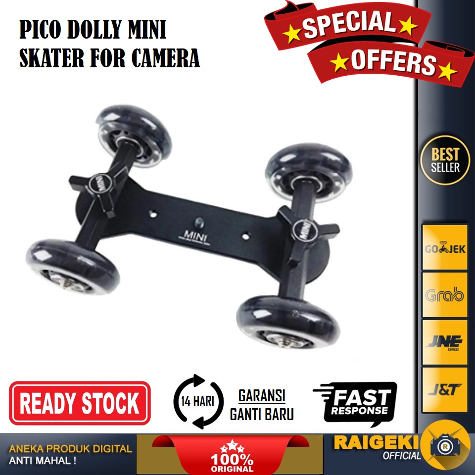 Jual PICO DOLLY MINI SKATER FOR CAMERA | Shopee Indonesia
