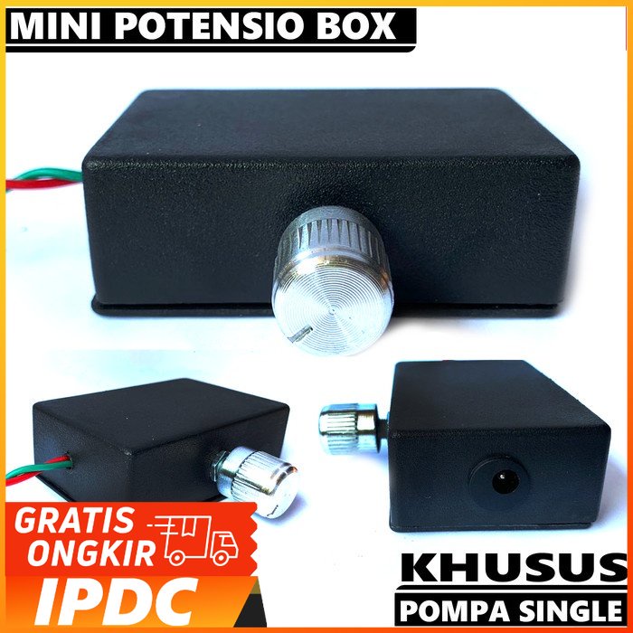 Jual Mini Potensio Box - Untuk pompa single - Potensio DC 12v 5a ...